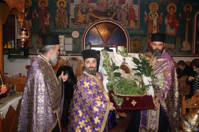 Υποδοχή Εικόνας Παναγίας Ξυνιάδος στη Μ. Θεσσαλιώτιδος | proseuxi.gr