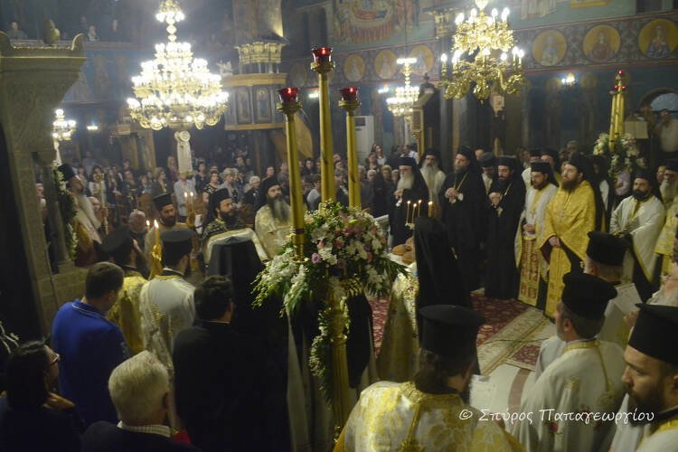 Πολυαρχιερατικός Εσπερινός Παναγίας Βουρλιώτισσας στη Νέα Φιλαδέλφεια ...