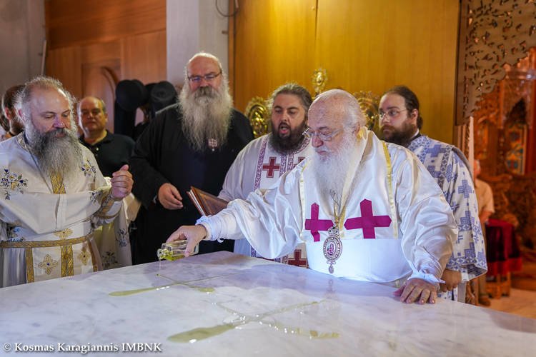Εγκαίνια Ιερού Ναού Οσίων Αρσενίου και Παϊσίου στο Πλατύ | proseuxi.gr