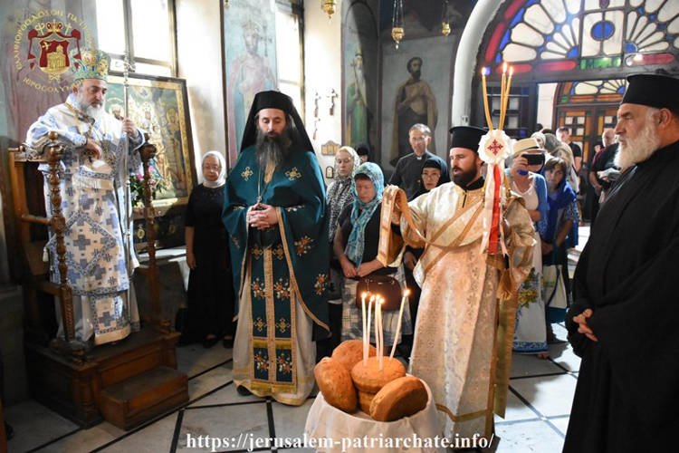 Εορτή Αγίων Θεοπατόρων στο Πατριαρχείο Ιεροσολύμων | proseuxi.gr