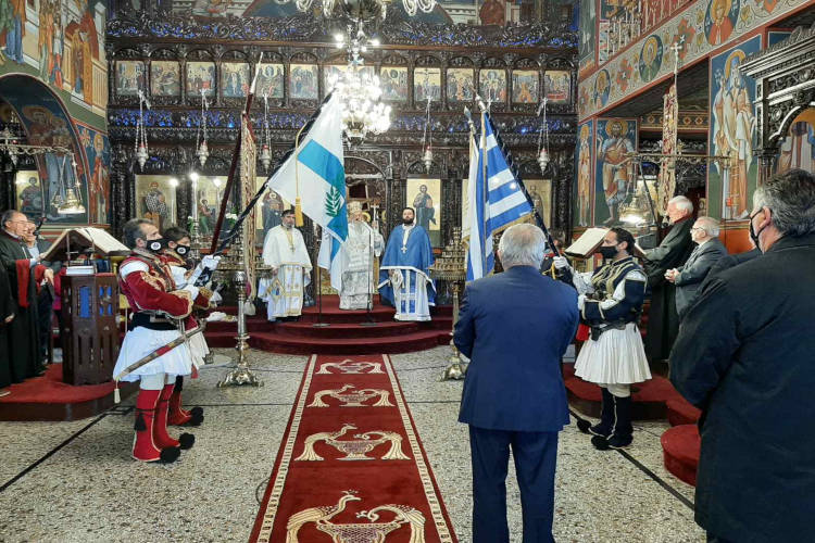 Ο Εορτασμός της 25ης Μαρτίου στην Ηγουμενίτσα | proseuxi.gr