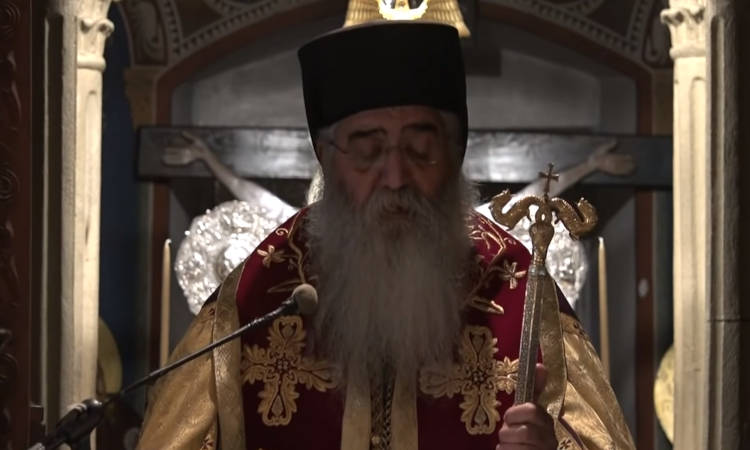 Μόρφου Νεόφυτος εκφωνεί το «Ευαγγέλιον της Διαθήκης» | proseuxi.gr