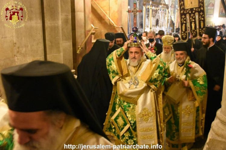 Η Εορτή της Σταυροπροσκυνήσεως στο Πατριαρχείο Ιεροσολύμων | proseuxi.gr