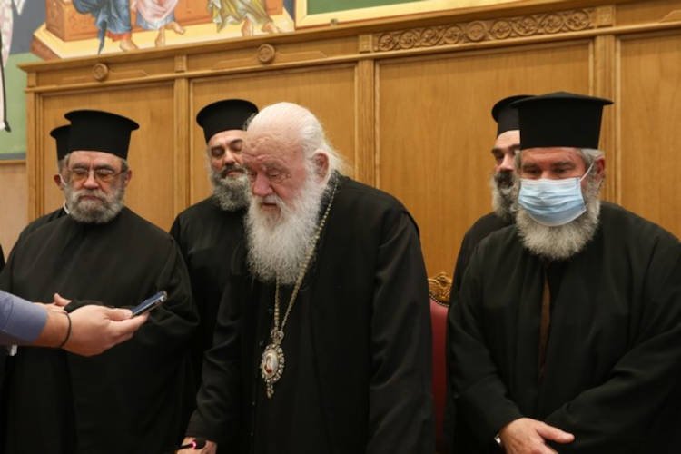Συνάντηση Αρχιεπισκόπου με το Δ.Σ. του ΙΣΚΕ | proseuxi.gr