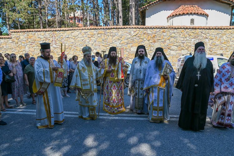 Πανήγυρις Οσίου Αθανασίου του Αθωνίτου στον Μοναστικό Οίκο Παναγία, η ...