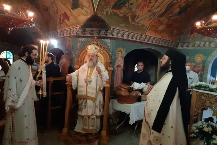 Η εορτή της Αποδόσεως της Κοιμήσεως της Θεοτόκου στην Μητρόπολη ...