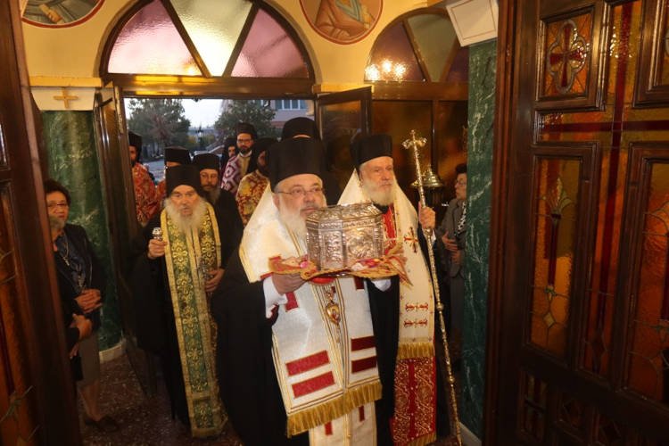 Οι Ακρίτες της Ορεστιάδος υπεδέχθησαν με κατάνυξη την τιμία Κάρα του ...