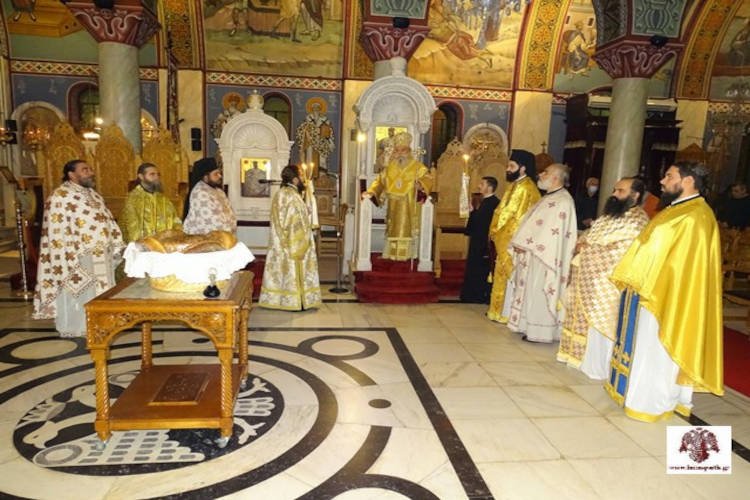Με Ιερά Αγρυπνία στον Όσιο Νίκων ξεκίνησε ο εορτασμός για τον Πολιούχο ...