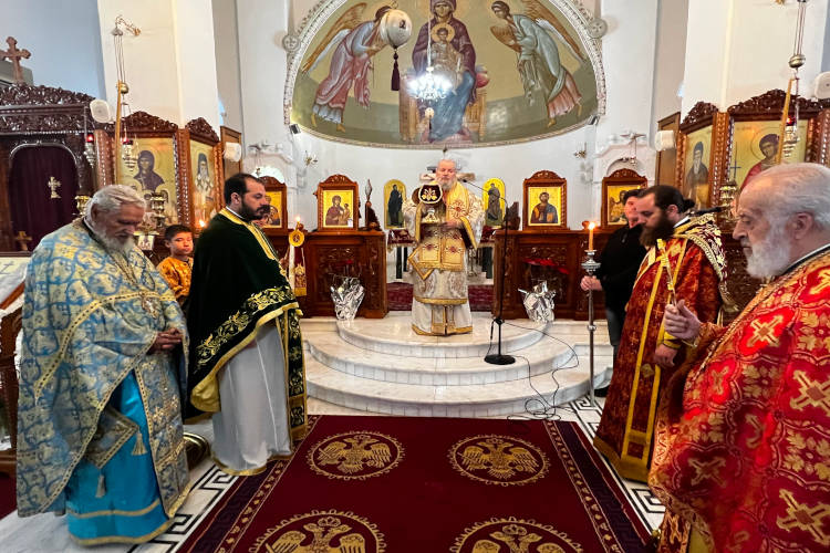 Η εορτή των Τριών Ιεραρχών στη Μητρόπολη Κυδωνίας | proseuxi.gr