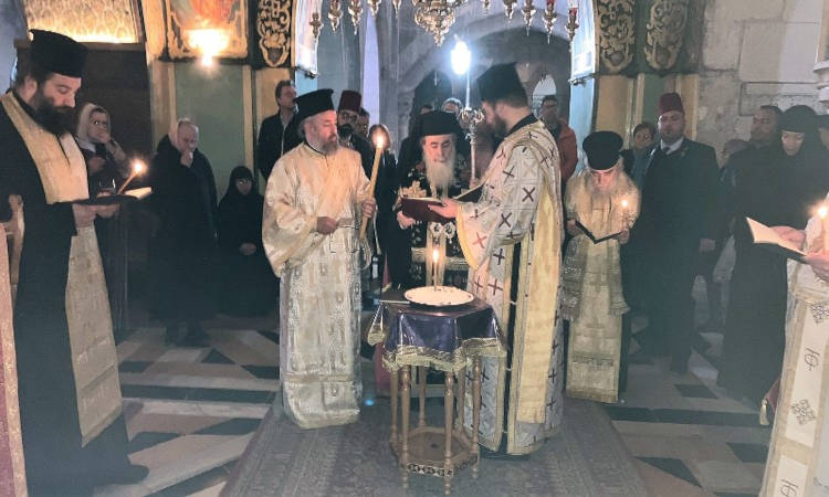 Μνημόσυνο Μακαριστού Πατριάρχου Ιεροσολύμων κυρού Ειρηναίου στα ...