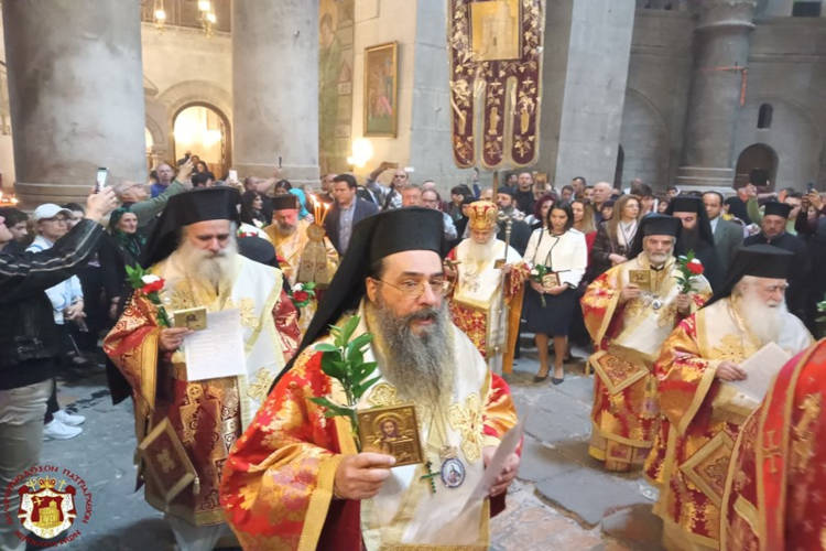 Κυριακή Ορθοδοξίας στο Πατριαρχείο Ιεροσολύμων | proseuxi.gr
