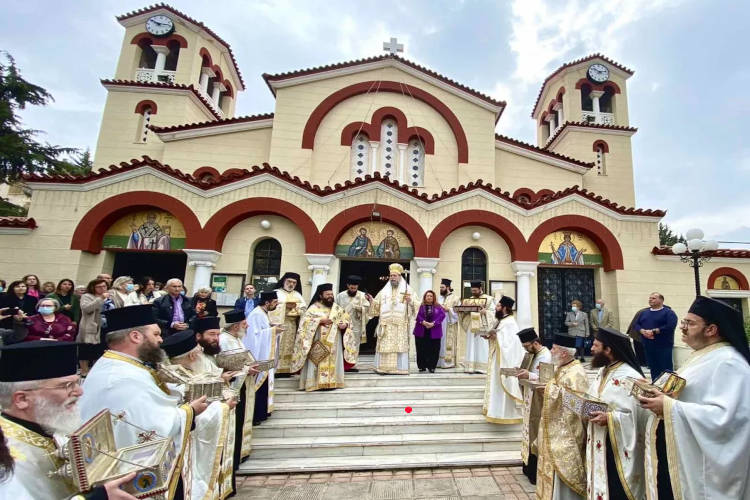 Σύναξη Παναγίας της Διασωζούσης και πάντων των Μικρασιατών Αγίων στη ...
