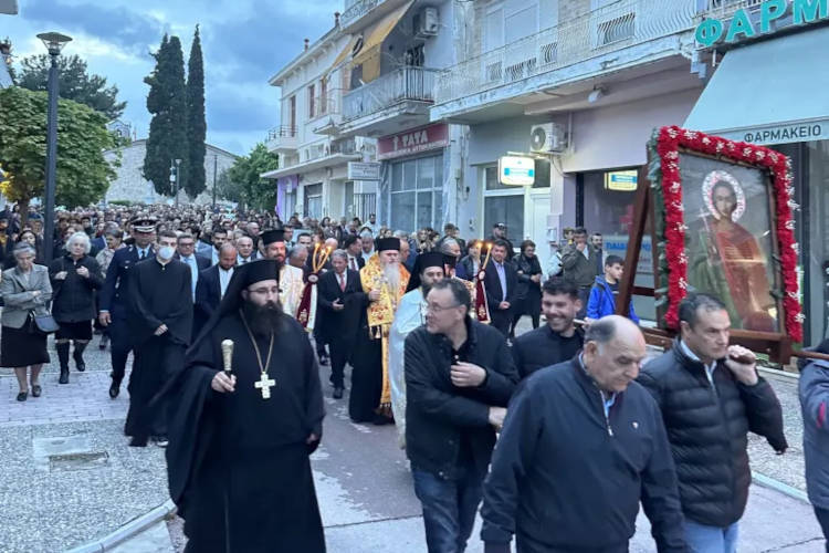 Η εορτή του Αγίου Αργυρίου του Επανομίτου στη Μητρόπολη Καλαμαριάς ...