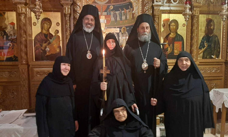 Μοναχική κουρά στην Ιερά Μονή Τιμίου Προδρόμου Καστρίτσης Ιωαννίνων ...