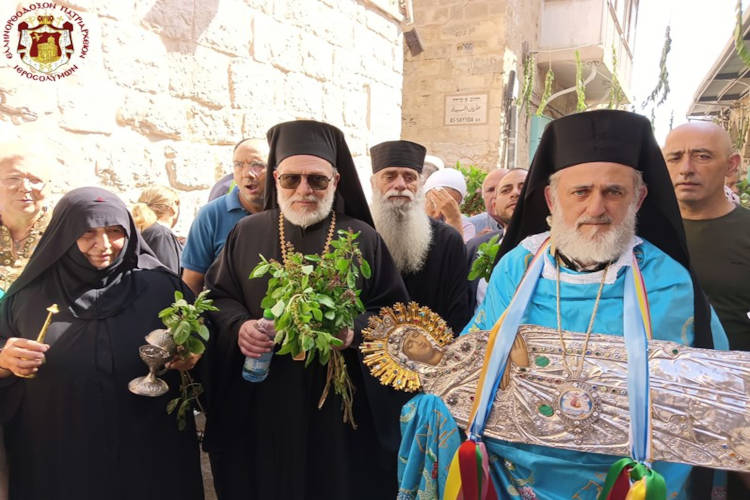 Η Απόδοσις της Εορτής της Κοιμήσεως της Θεοτόκου στα Ιεροσόλυμα ...