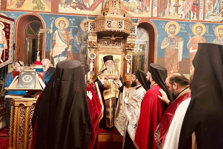 Εσπερινός Εορτής Αγίου Δημητρίου στην Γαληψό Παγγαίου | proseuxi.gr
