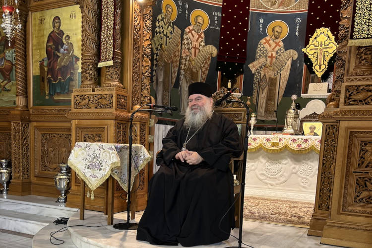 Ο Λεμεσού Αθανάσιος μίλησε στον Άγιο Δημήτριο στον Βύρωνα | proseuxi.gr