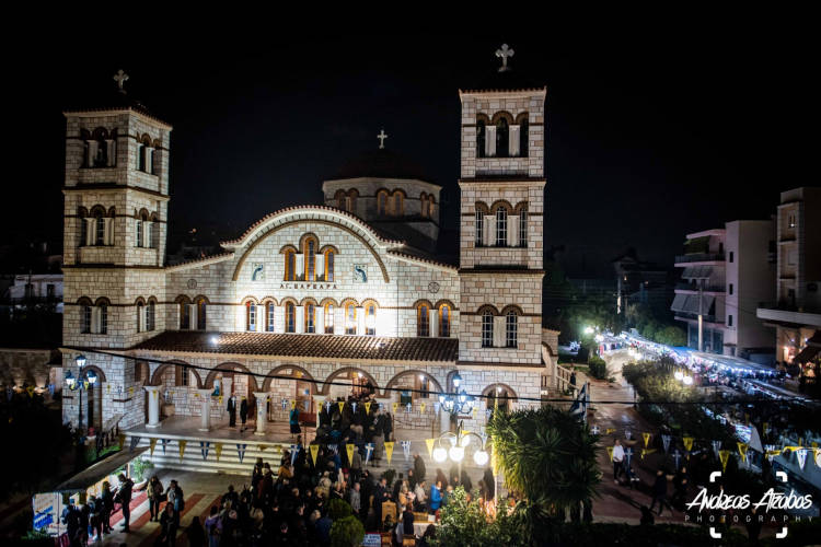 Λαμπρός εορτασμός της Αγίας Βαρβάρας στο Ίλιον | proseuxi.gr