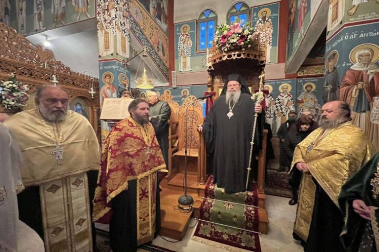 Η Εορτή του Οσίου Ευθυμίου του Μεγάλου στη Μητρόπολη Λαρίσης | proseuxi.gr