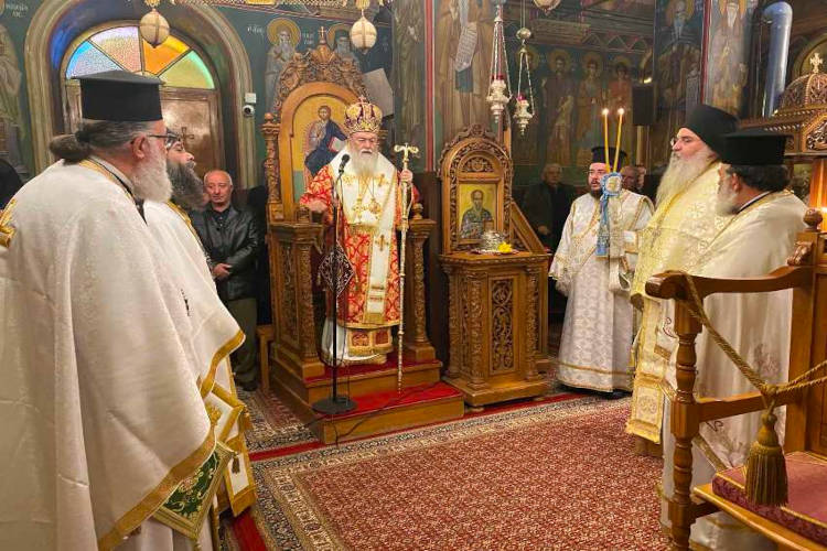 Εορτή Αγίου Σωφρονίου Πατριάρχου Ιεροσολύμων στην Ιερά Μονή Παναγίας ...